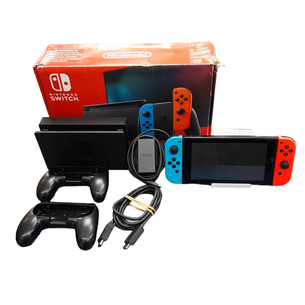 Pre-owned Nintendo Switch Console Boxed - Own4Less